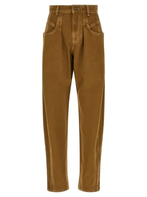 Isabel Marant Étoile Lisha' Jeans - Brown
