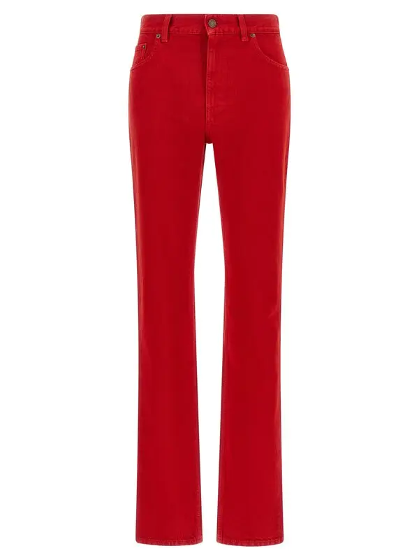Chloé Garment-dyed Denim Jeans