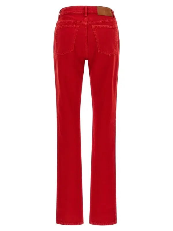 Chloé Garment-dyed Denim Jeans