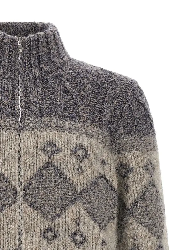 Brunello Cucinelli Chiné Yarn Cardigan