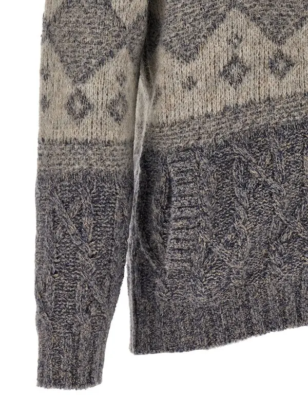 Brunello Cucinelli Chiné Yarn Cardigan
