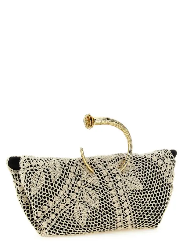Magda Butrym Crochet Clutch - Multicolor