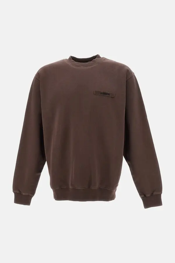 Jacquemus Crewneck Sweatshirt Le Gros Grain
