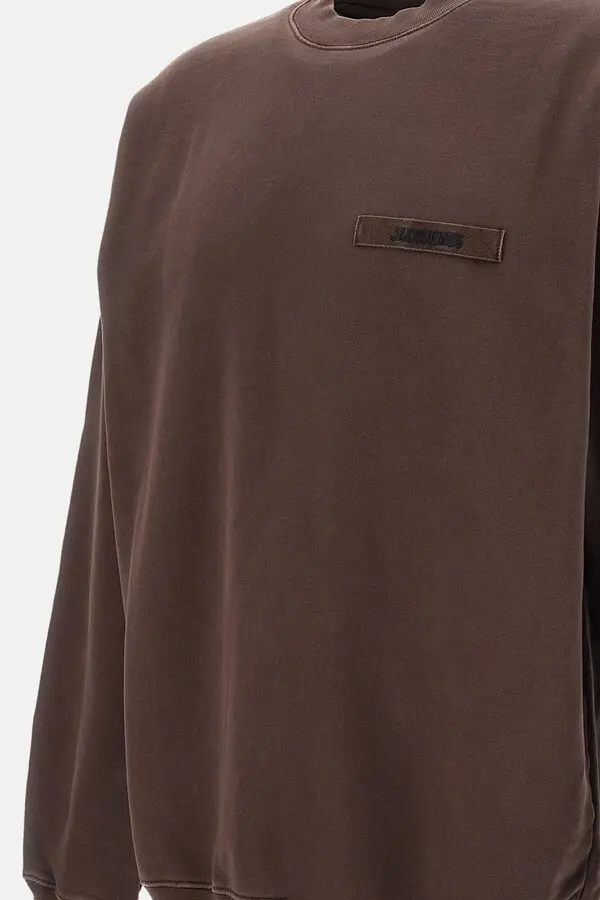 Jacquemus Crewneck Sweatshirt Le Gros Grain - Multicolor