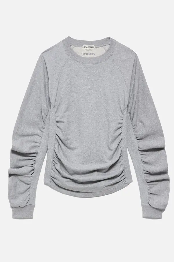 JW Anderson Ruched Sleeve Sweatshirt