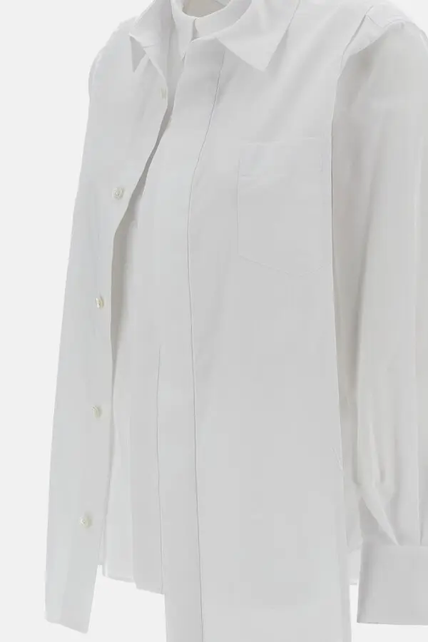 Sacai Hybrid Poplin Shirt