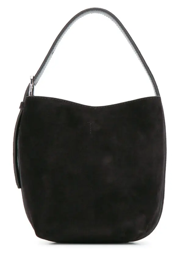 TOTEME Petite Belted Suede Tote - Multicolor