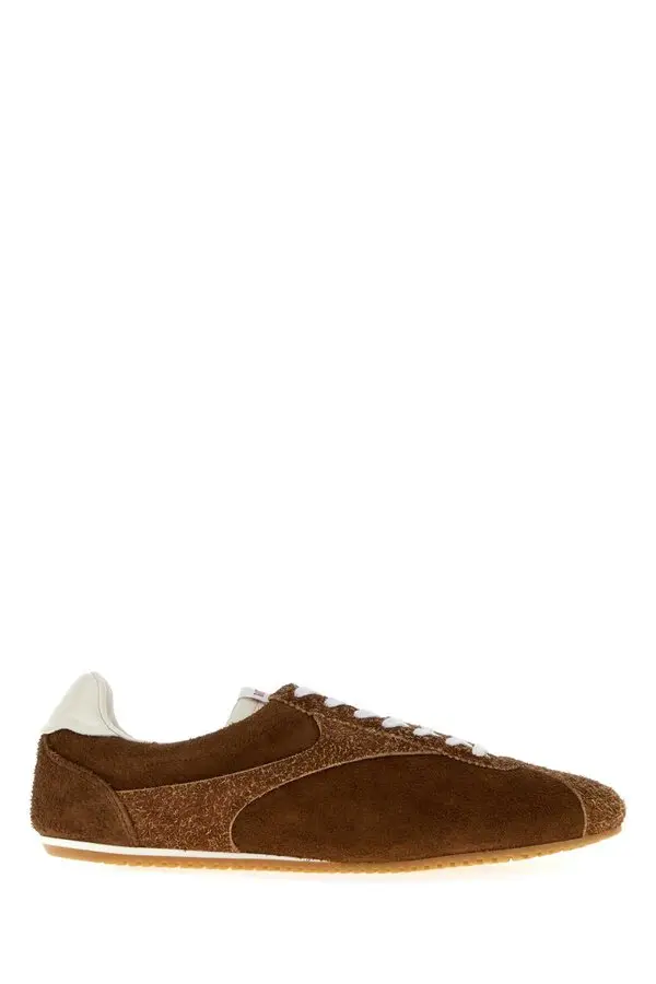 Bottega Veneta Brow Suede Sneakers