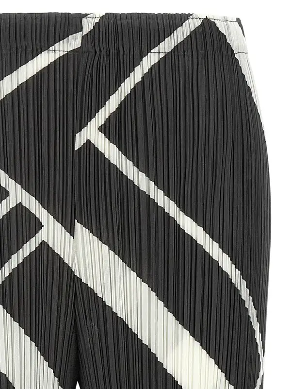 Issey Miyake Fold Line' Pants