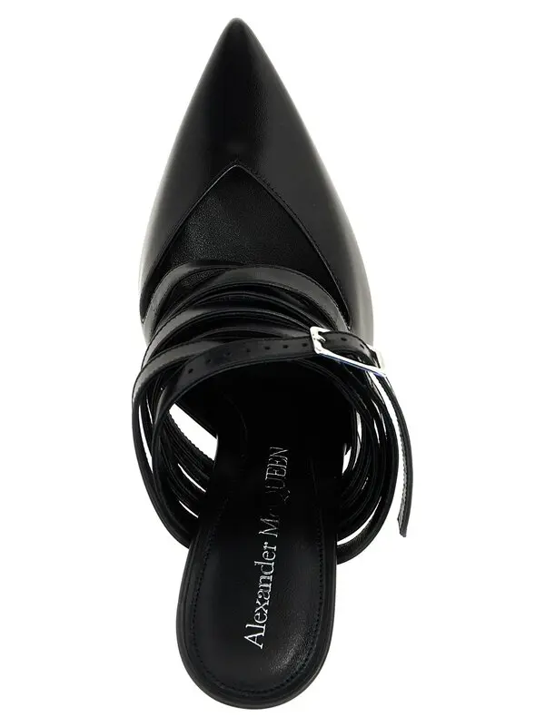 Alexander McQueen Strap Mules
