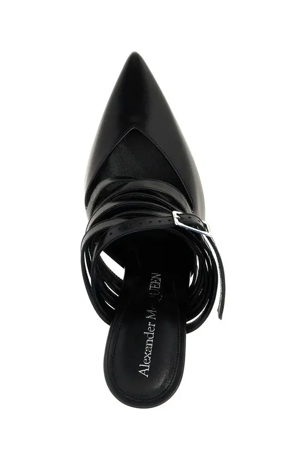 Alexander McQueen Strap Mules