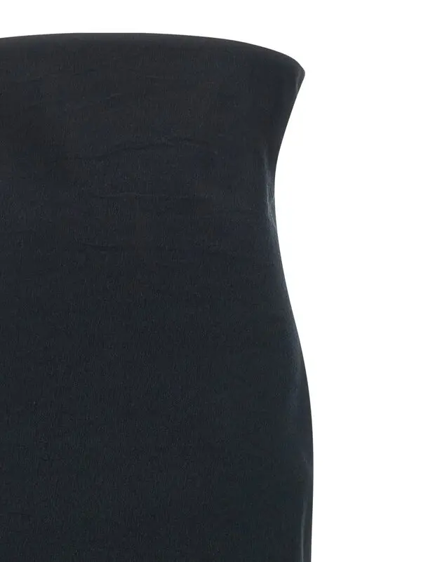 Issey Miyake Allow' Long Skirt With Zip