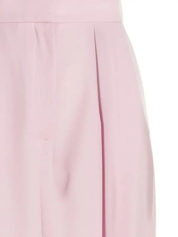 Alexander McQueen Pants With Front Pleats