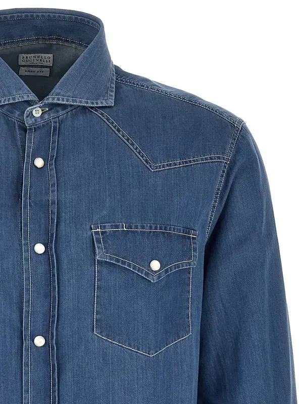 Brunello Cucinelli Texan Shirt