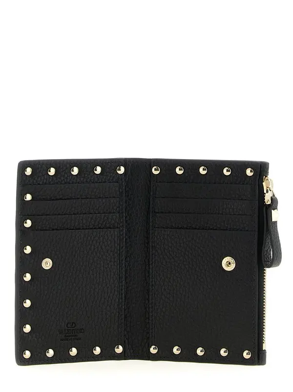 Valentino Garavani Rockstud' Cardholder - Black