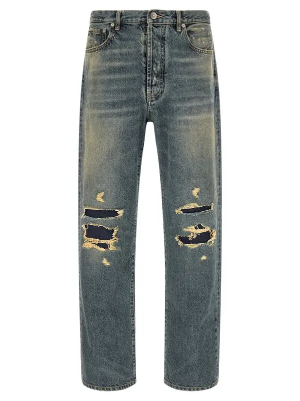 MAISON MARGIELA Jeans Distressed - Blue