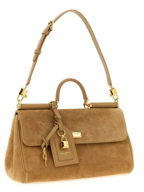 Dolce & Gabbana My Sicily' Suede Handbag