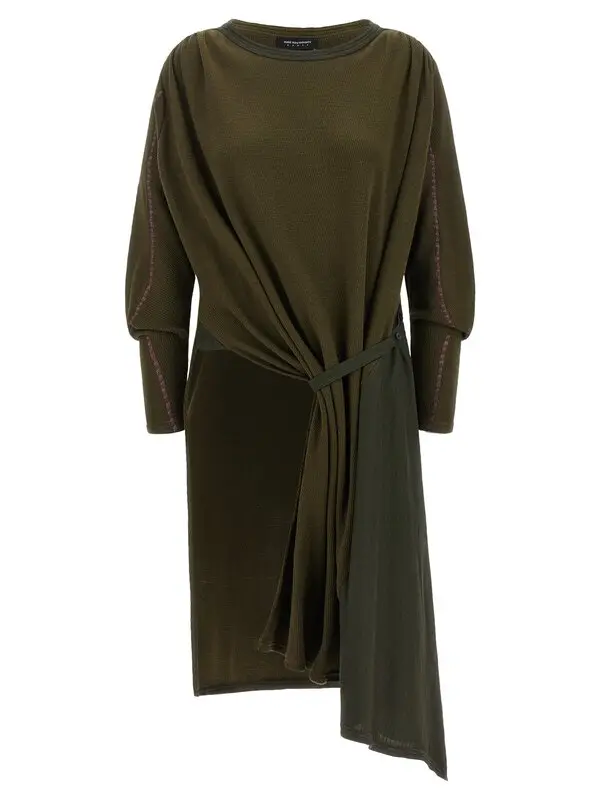 KIKO KOSTADINOV Edler Godet' Dress - Green