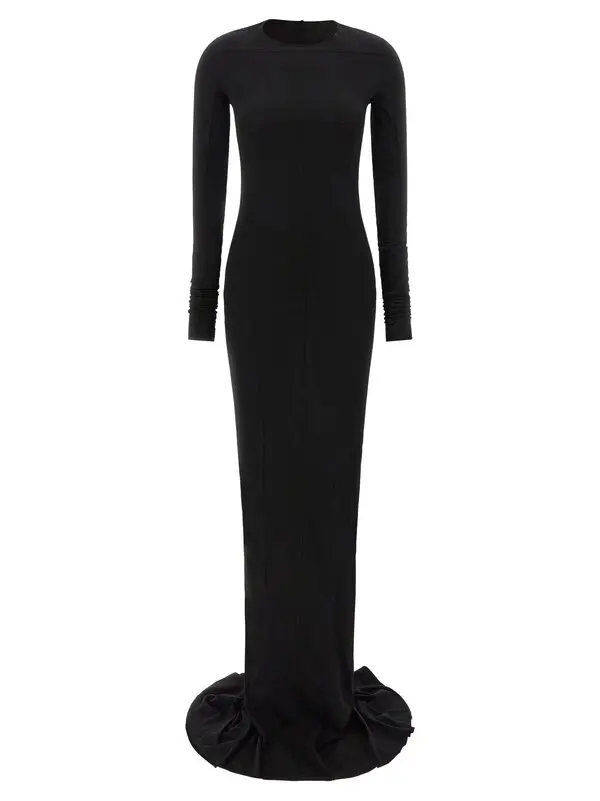 Rick Owens Simple Edfu Gown' Dress - Black