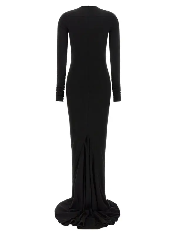 Rick Owens Simple Edfu Gown' Dress - Black