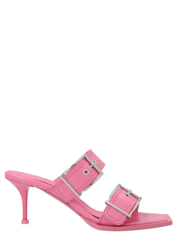 Alexander McQueen Punk’ Sandals - Pink