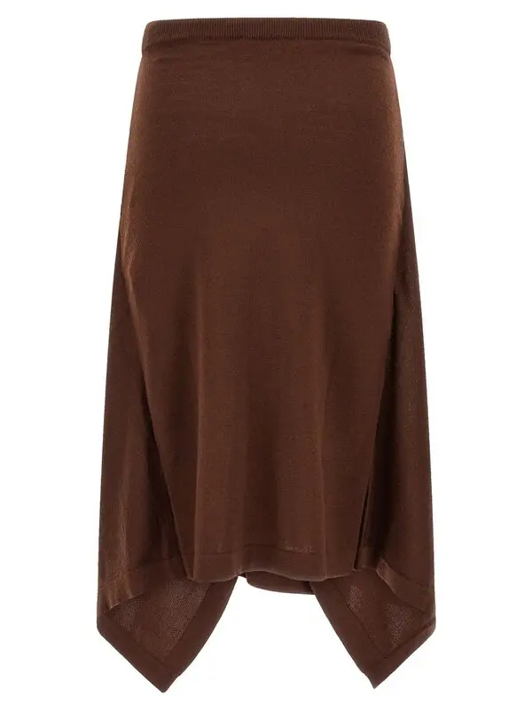 LEMAIRE Button Asymmetrical Skirt