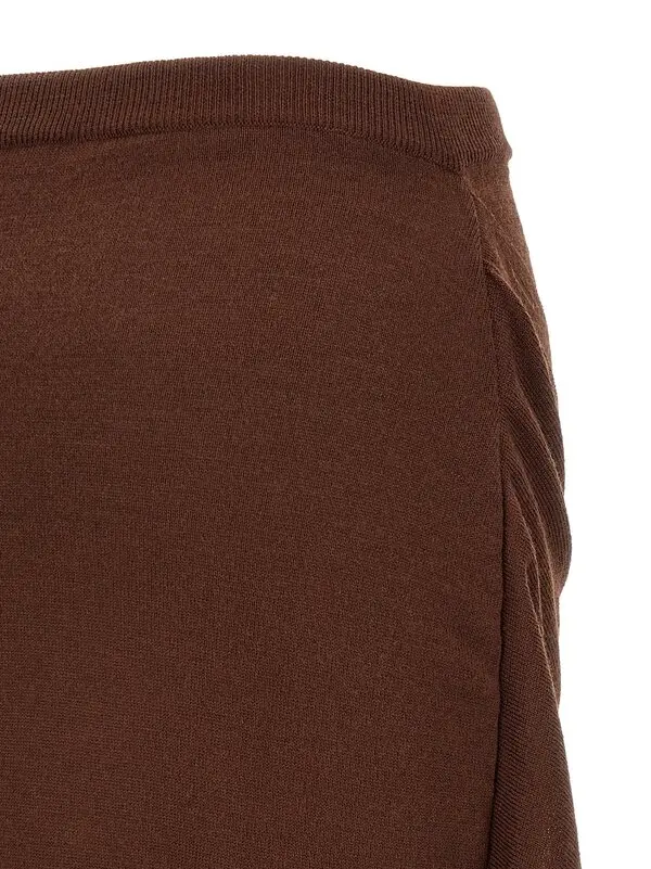 LEMAIRE Button Asymmetrical Skirt