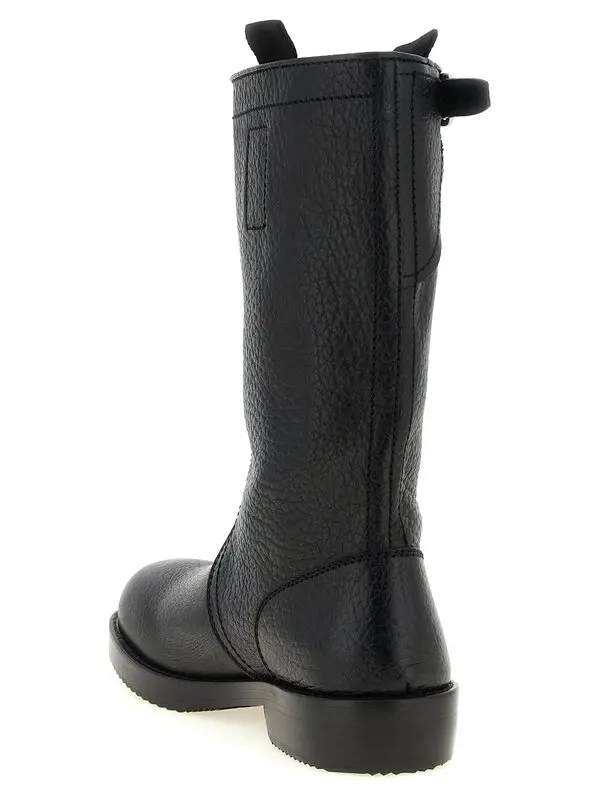Dries Van Noten Biker Boots