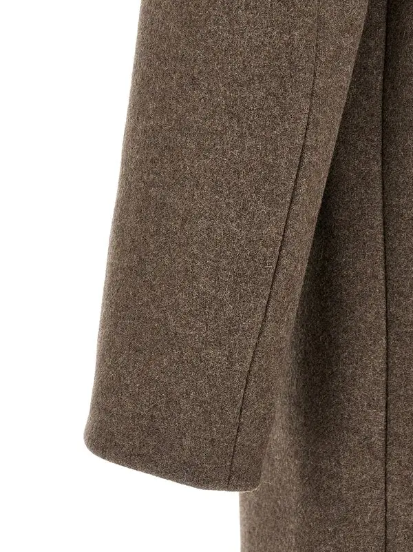 Dries Van Noten Rustic' Wool Coat