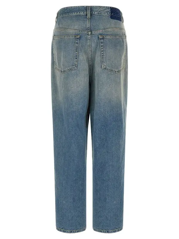 MAISON MARGIELA Wrap' Asymmetric Closure Jeans