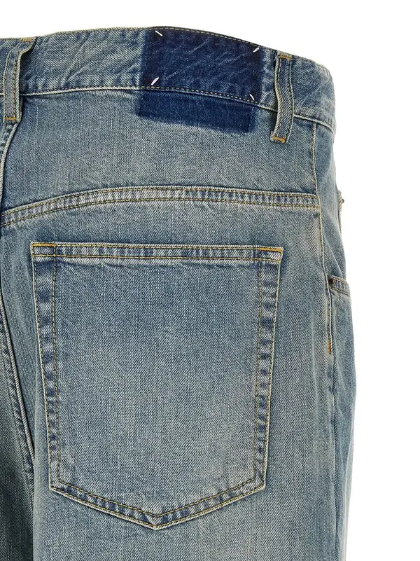 MAISON MARGIELA Wrap' Asymmetric Closure Jeans
