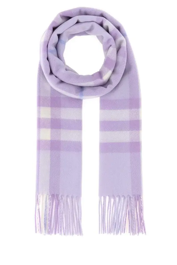 Burberry Embroidered Cashmere Scarf - Multicolor