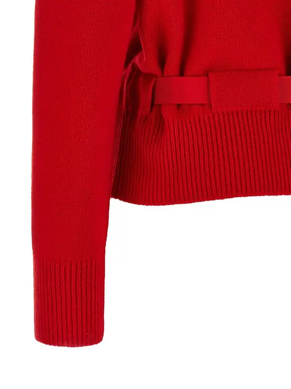 FERRAGAMO Belted Cardigan