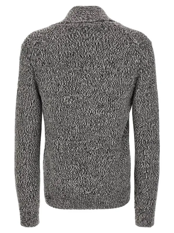 Brioni Shawl Neck Cardigan - Multicolor