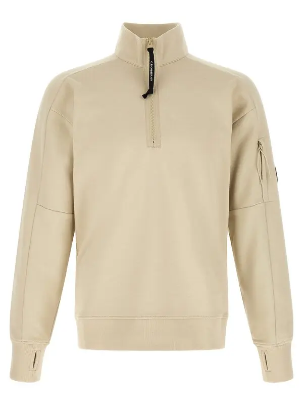 C.P. COMPANY Diagonal Raised' Sweatshirt With Lens Detail