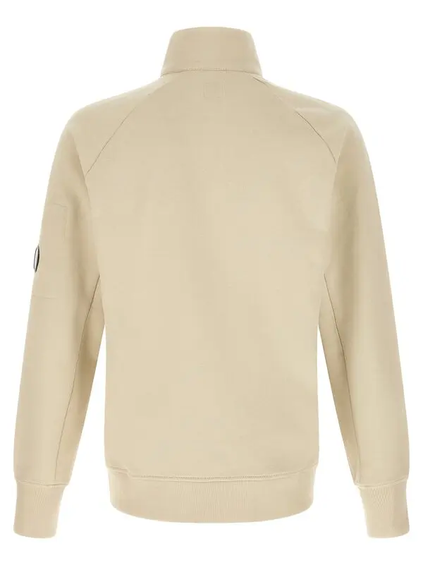 C.P. COMPANY Diagonal Raised' Sweatshirt With Lens Detail