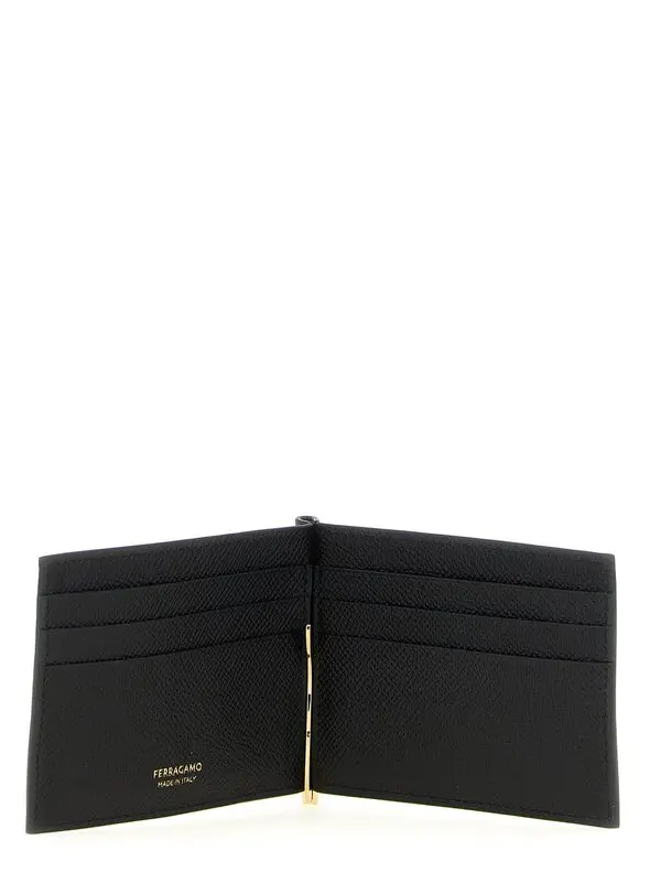 FERRAGAMO Gancini Wallet With Clip