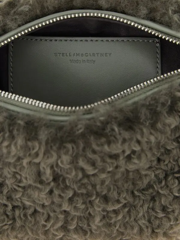 Stella McCartney Shearling Clutch