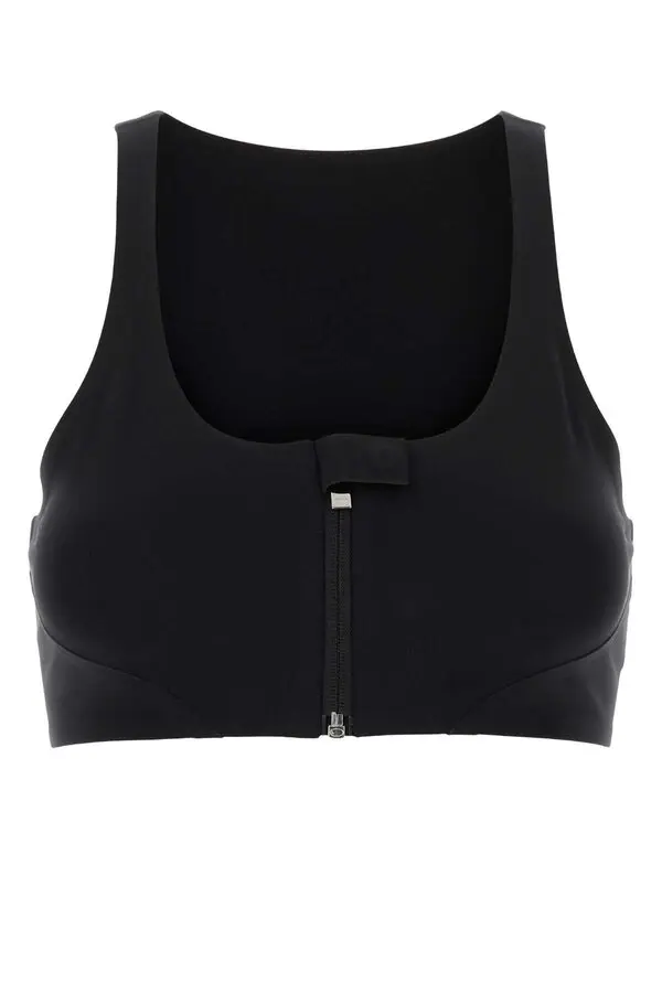 Alaïa Stretch Nylon Bra - Black