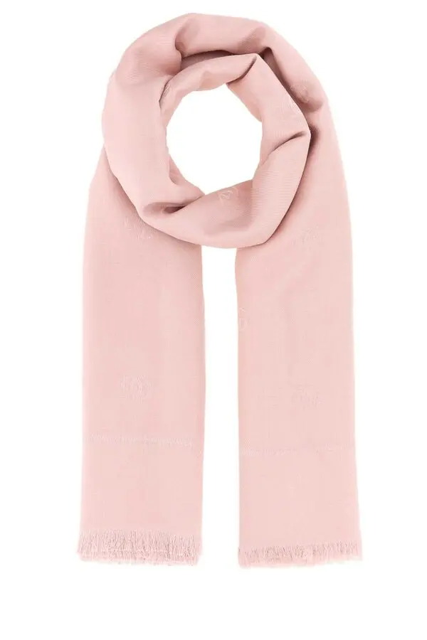 Gucci Pink Silk Blend Scarf - Multicolor
