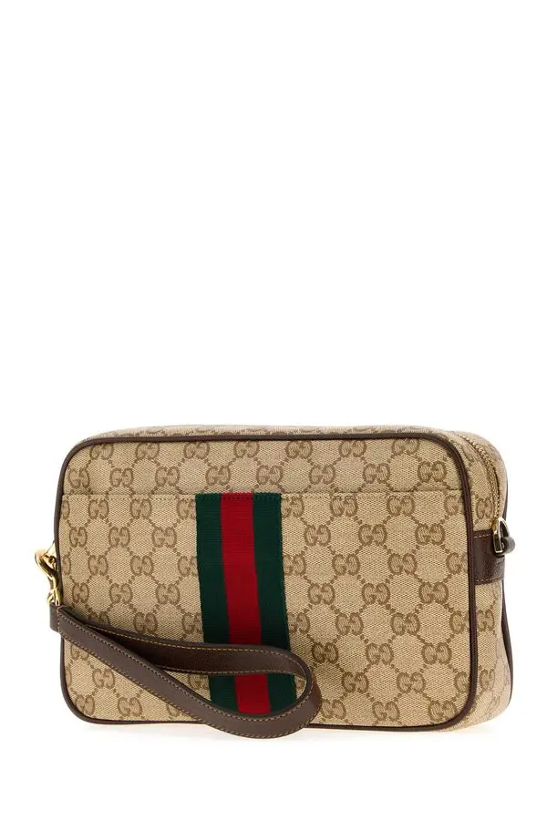 Gucci Gg Canvas Small Crossbody Bag