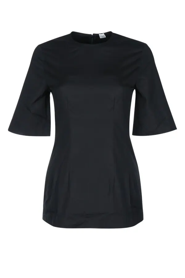 TOTEME Sculptural Cotton Top - Multicolor