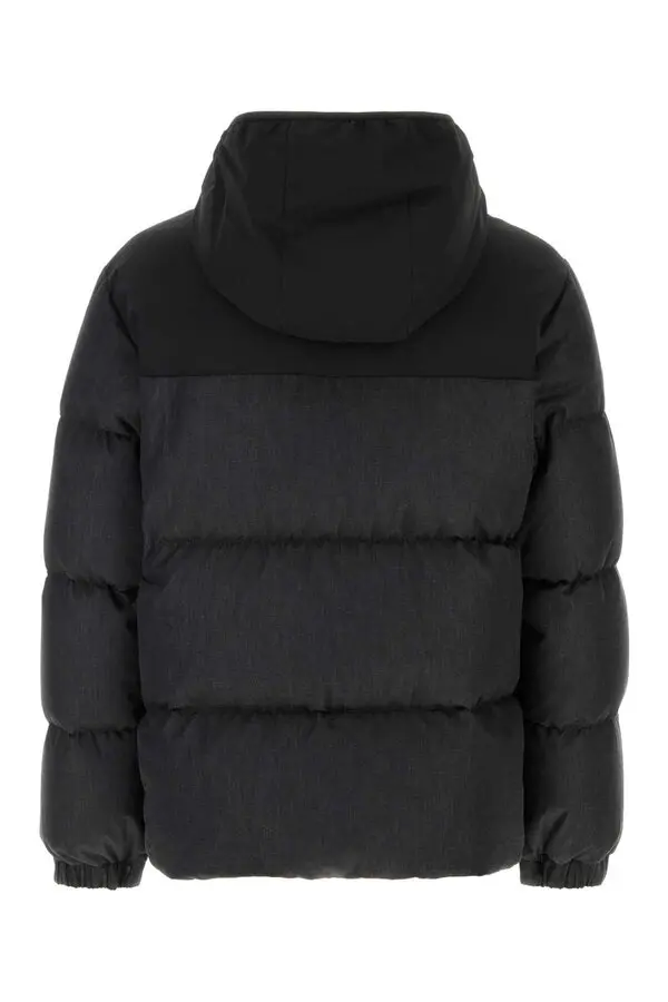 Moncler Slate Nylon Oulojoki Down Jacket
