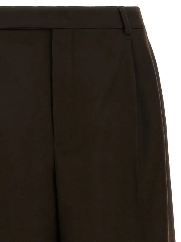 Saint Laurent Flannel Bermuda Shorts