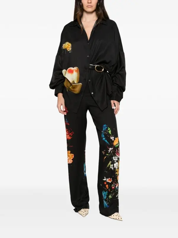 Dries Van Noten Pachas Embroidered Trousers