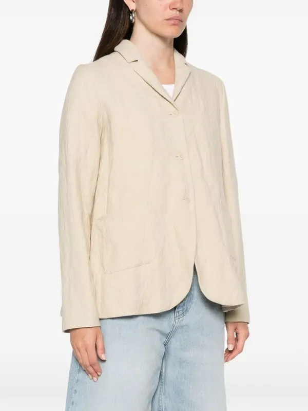 Apuntob Wool And Cotton Blend Jacket