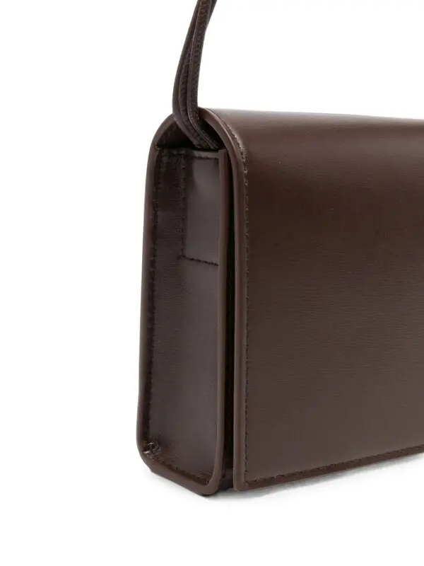 JIL SANDER Tangle Leather Wallet On Chain