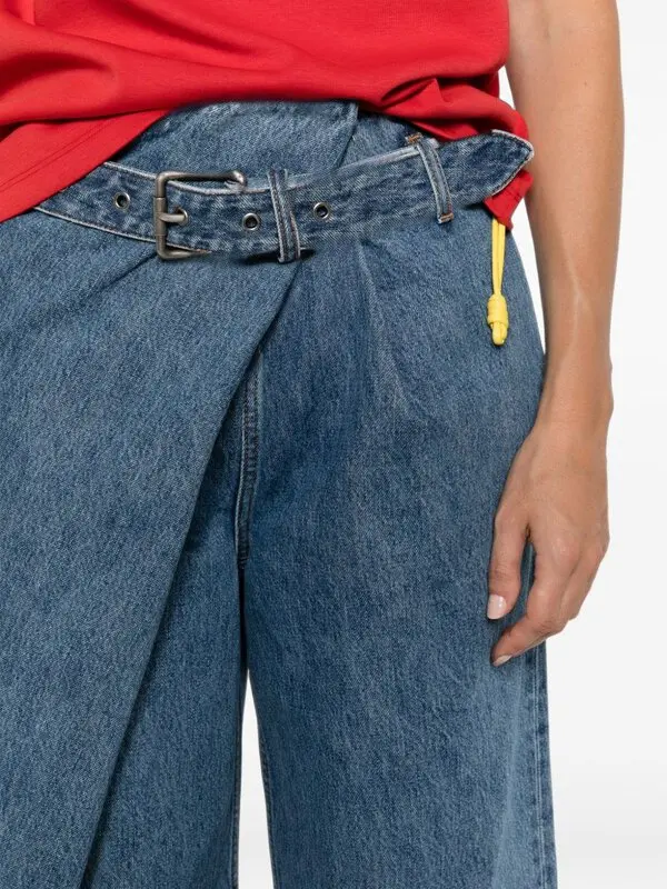 Loewe Draped Denim Jeans