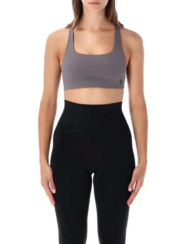On Square Neck Sports Bra - Grigio