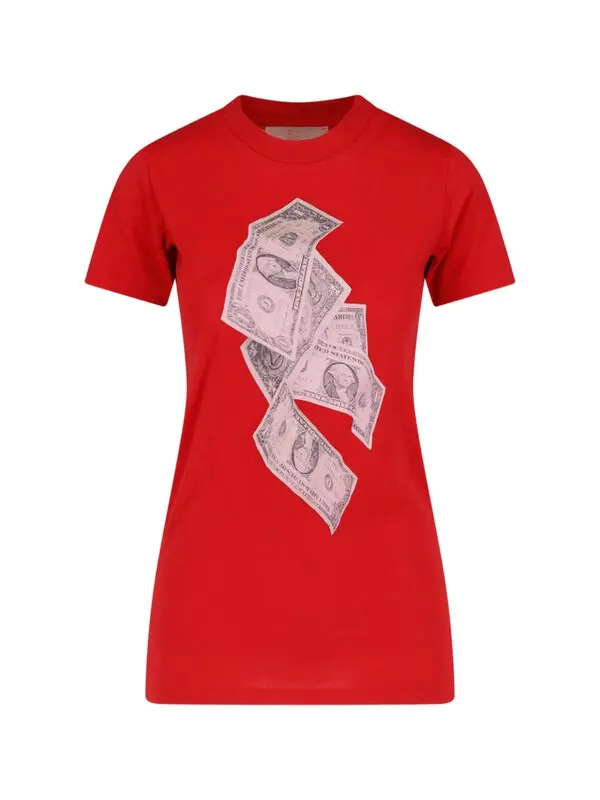 ERL Graphic Print T-shirt Dress